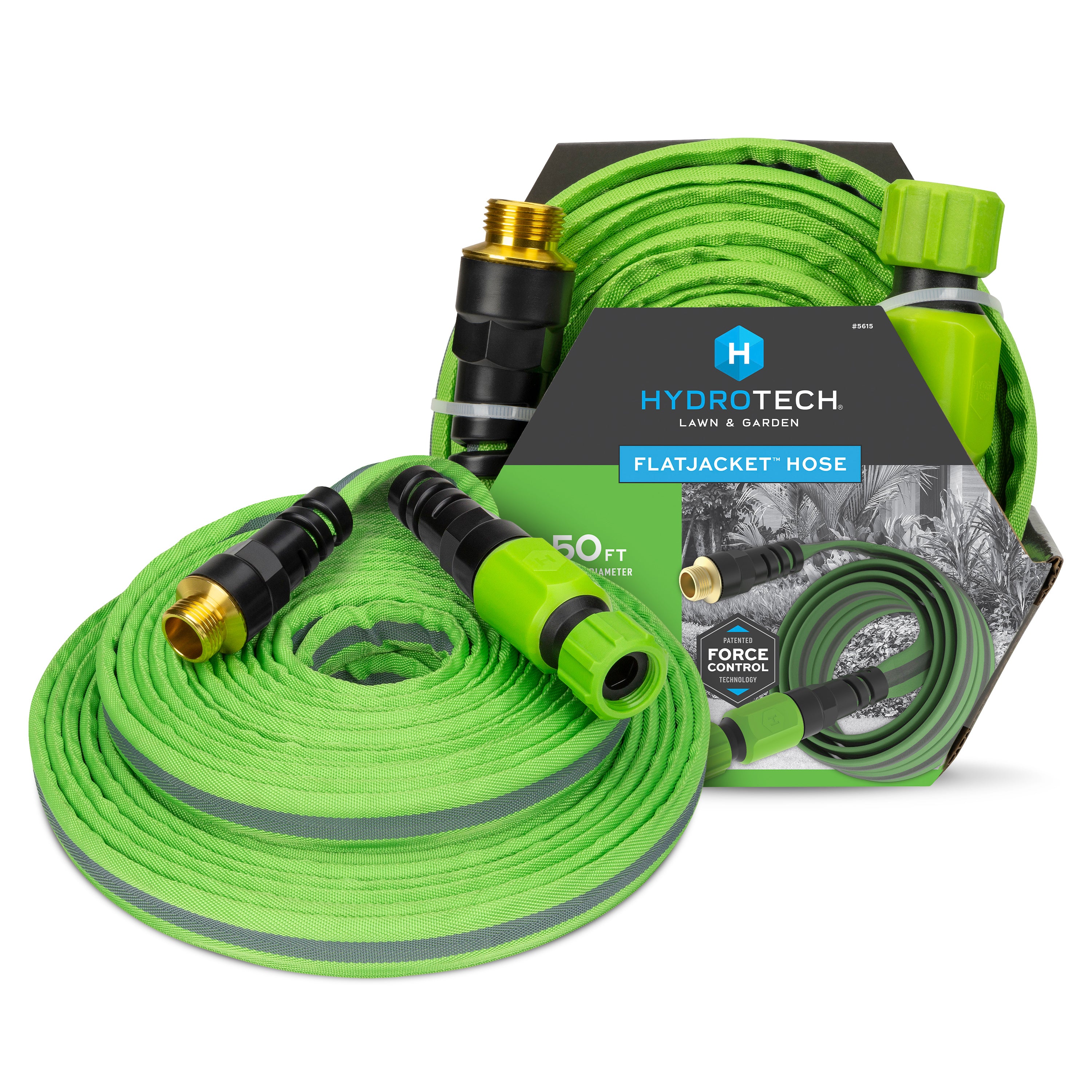 5/8" x 50' FLATJACKET Hose - Green