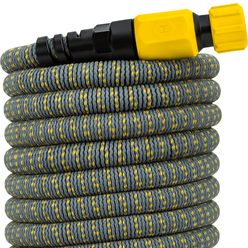5/8" x 100' Expandable Burst Proof Hose - Yellow